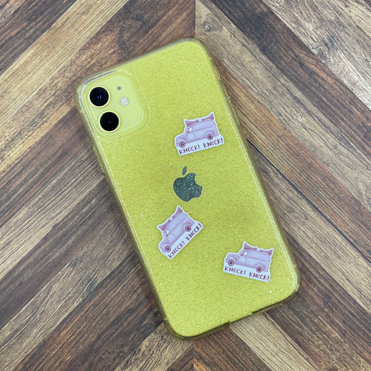 JW Stickers - Knock Knock Sticker - Waterproof Sticker or Ultra Thin Magnet