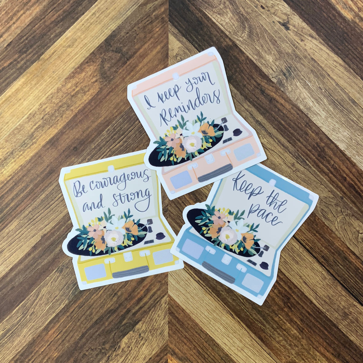 JW Waterproof Stickers - Original Songs Record Player